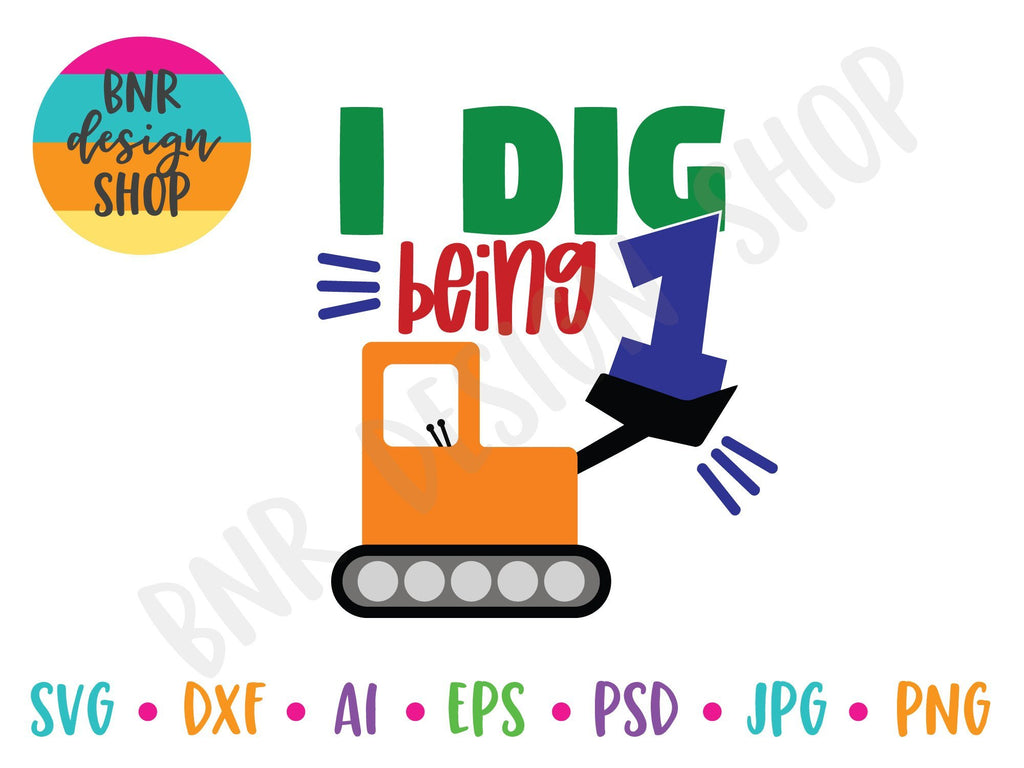 I Dig Being One SVG - So Fontsy