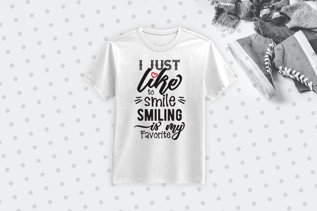 I just like to smile SVG - So Fontsy
