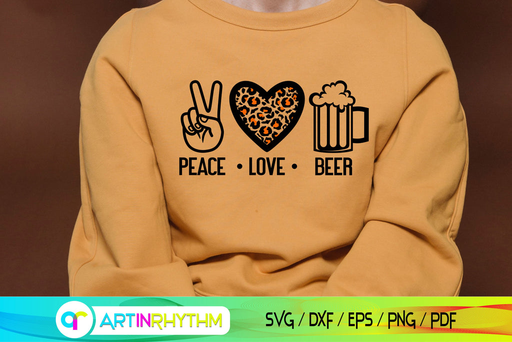 I love beer svg - So Fontsy