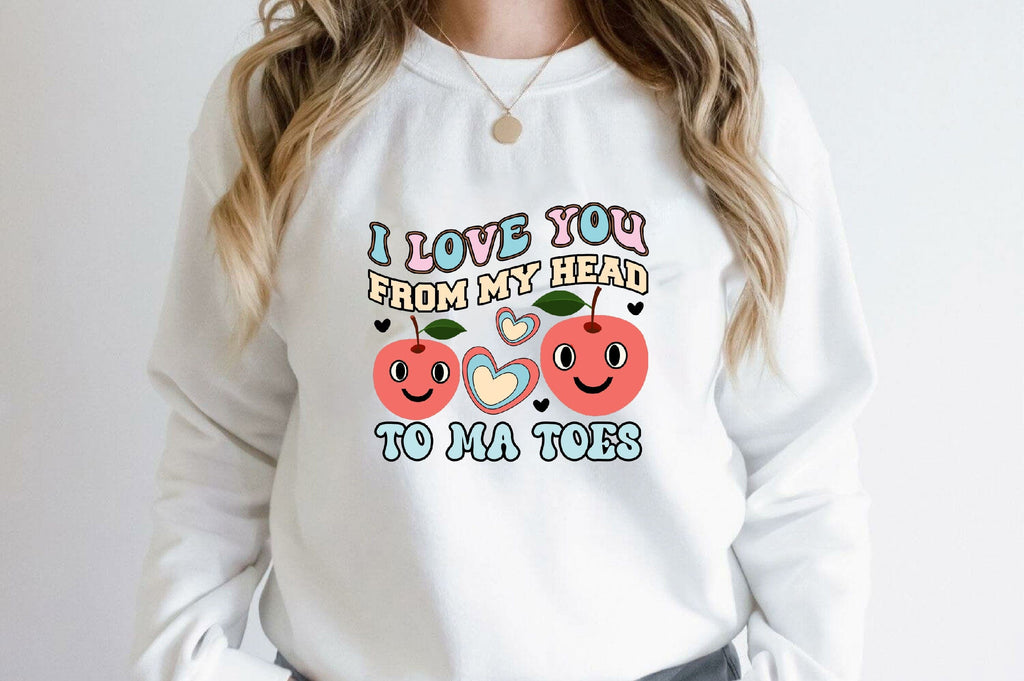 i love you from my head to ma toes - So Fontsy
