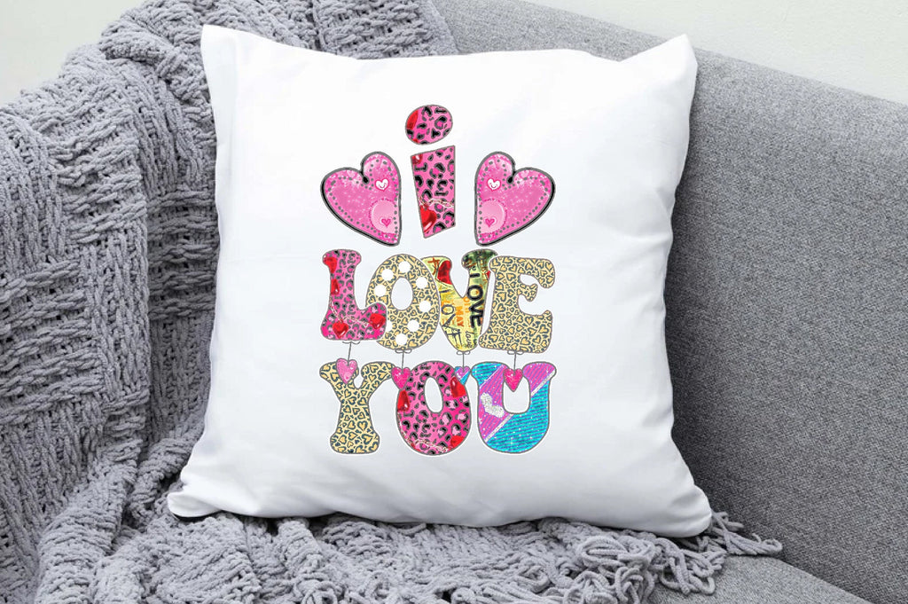 I Love You Valentine Sublimation - So Fontsy