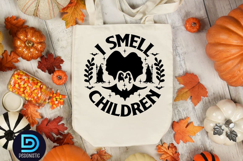 I smell children SVG - So Fontsy