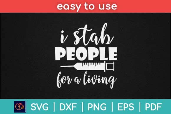I Stab People For A Living Svg Design - So Fontsy