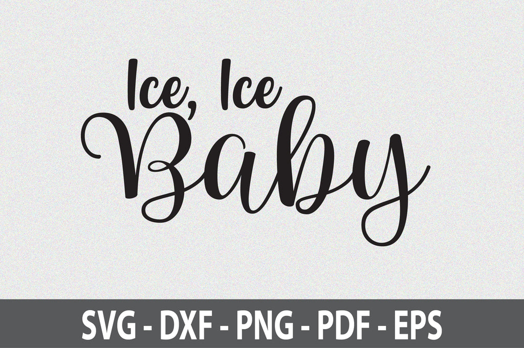 Ice, Ice Baby - So Fontsy