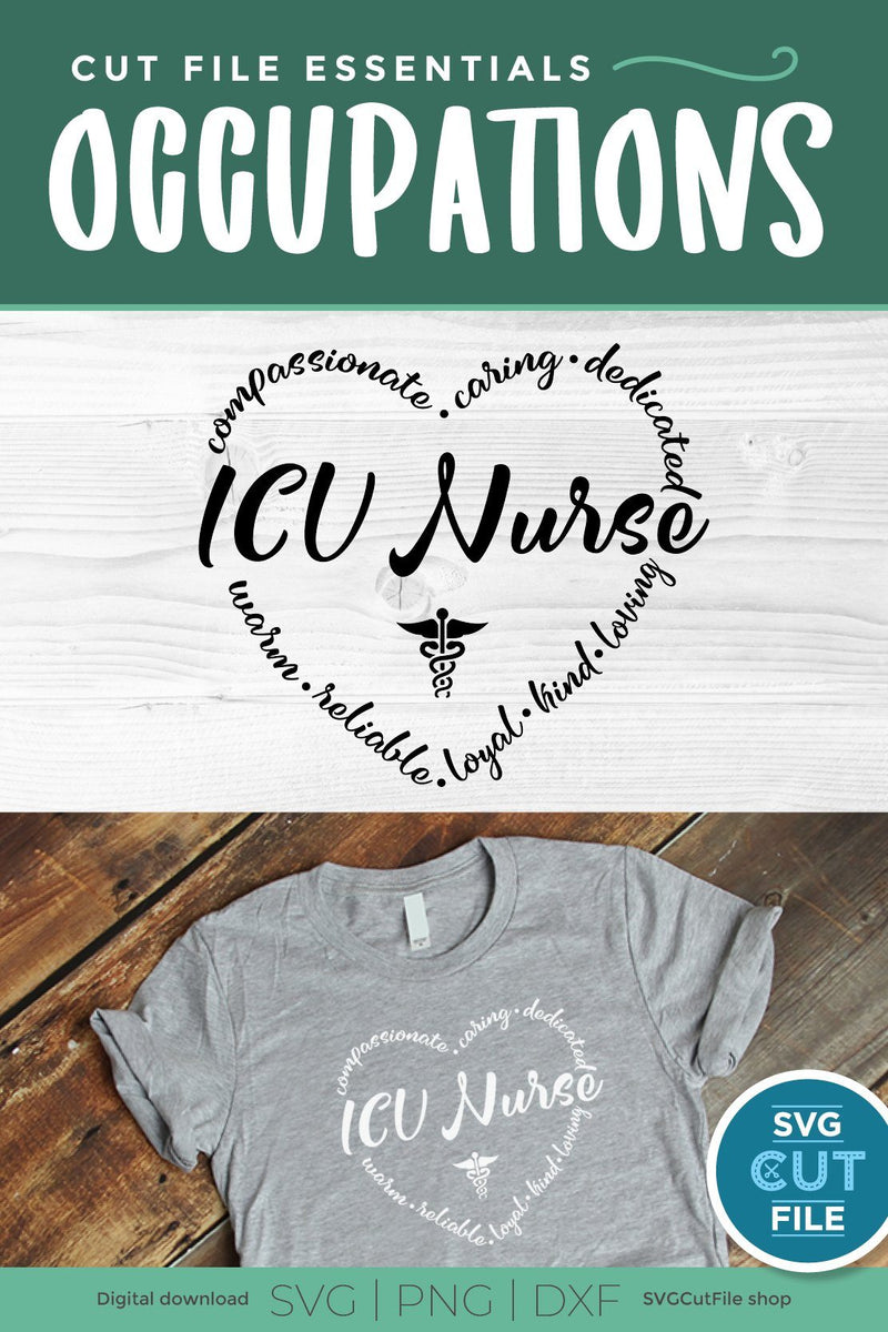 ICU nurse svg, intensive care unit nurse svg, icu rn svg, Nursing svg ...