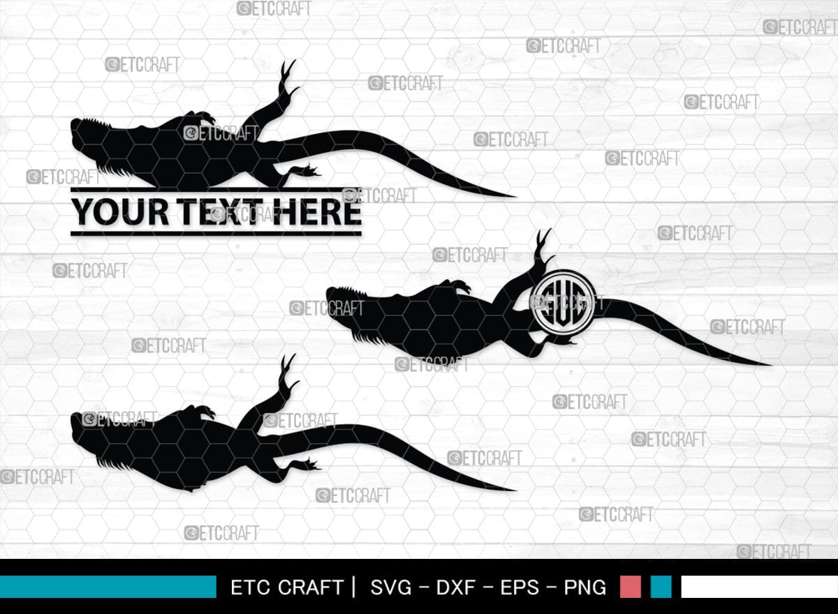 Iguana Monogram, Iguana Silhouette, Iguana SVG, Lizard Svg, Reptile Svg ...