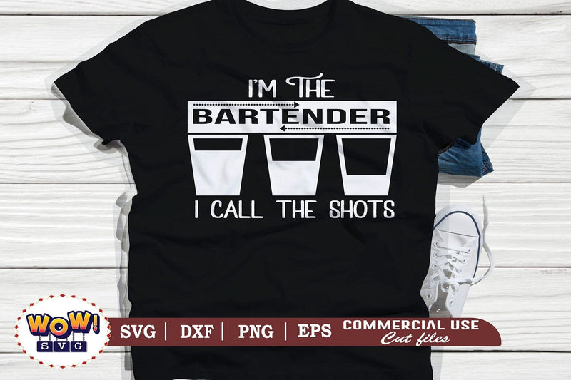 I'm the Bartender svg, Server squad svg dxf png, Bartender svg ...