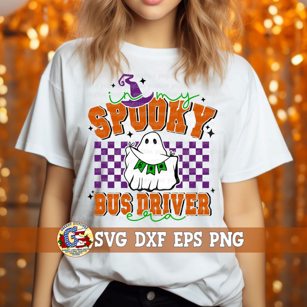 In My Spooky Bus Driver Era SVG DXF EPS PNG - So Fontsy