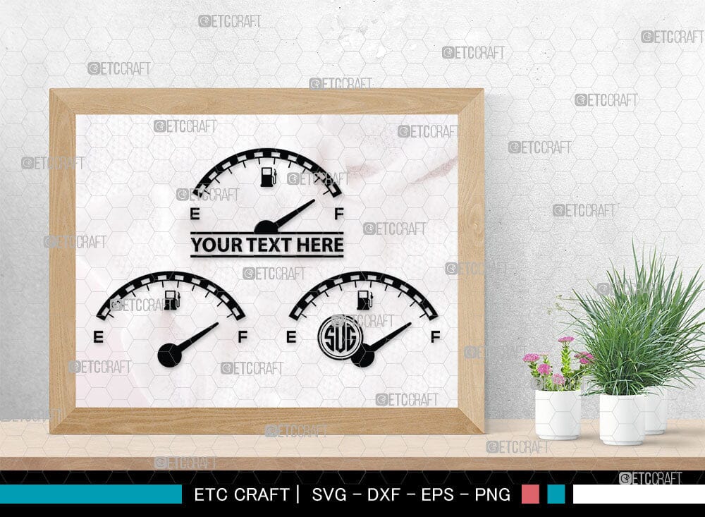 Indicator Gas Tank Monogram, Indicator Gas Tank Silhouette, Gas Tank ...