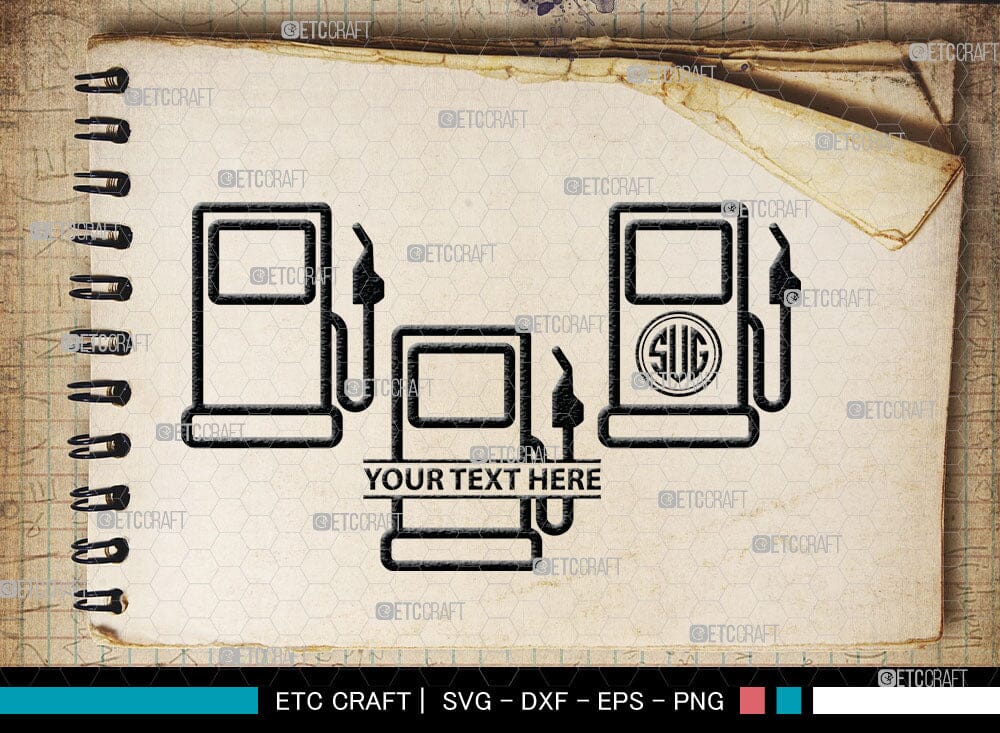 Indicator Gas Tank Monogram, Indicator Gas Tank Silhouette, Gas Tank ...