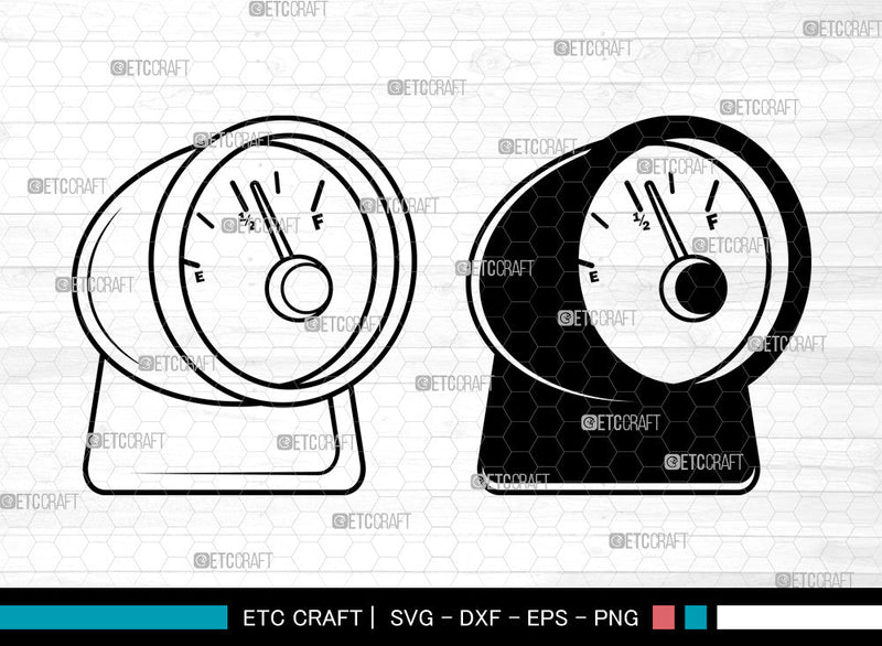 Indicator Gas Tank SVG, Indicator Gas Tank SVG, Empty Full Gas Tank Svg ...