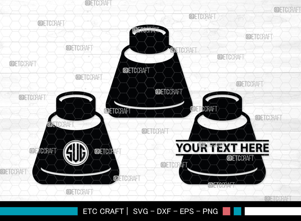 Inkwell Pen Monogram, Inkwell Pen Silhouette, Inkwell Pen SVG, Feather ...