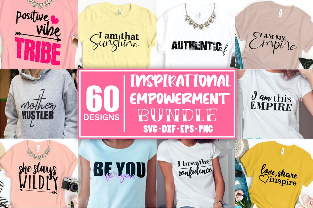 Inspirational Quotes Mega Svg Bundle - Inspirational SVG Bundle - Stro ...