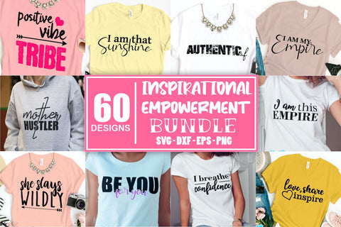 Inspirational Quotes Mega Svg Bundle - Inspirational SVG Bundle - Stro ...