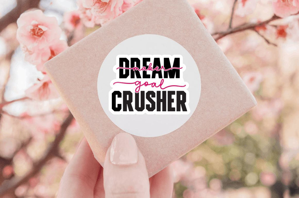 Inspirational Quotes Printable Stickers PNG Bundle - So Fontsy