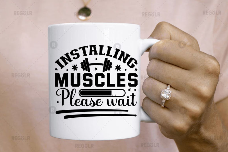Installing muscles please wait SVG - So Fontsy