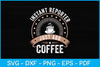 Instant Reporter Just Add Coffee - Funny Reporter Svg Design - So Fontsy