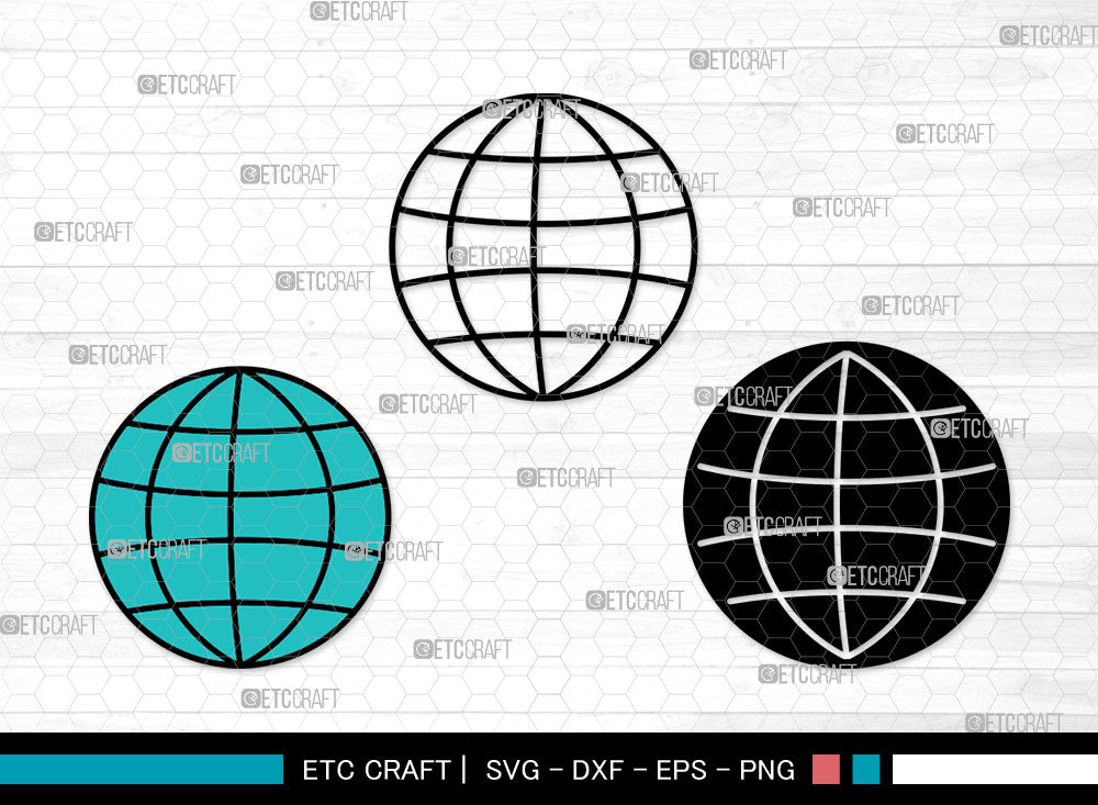 Internet Icons Color, Internet Svg, World Svg, Internets, Earth Globe ...