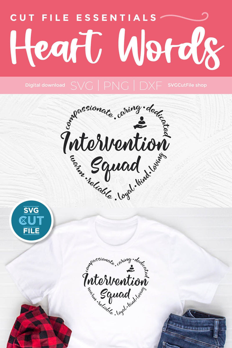 Intervention squad SVG - academic intervention specialist - So Fontsy
