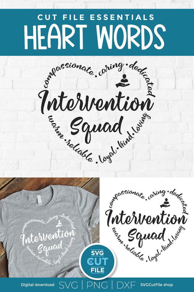 Intervention squad SVG - academic intervention specialist - So Fontsy