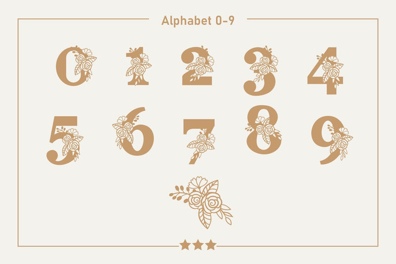 Iris Monogram Fonts - So Fontsy