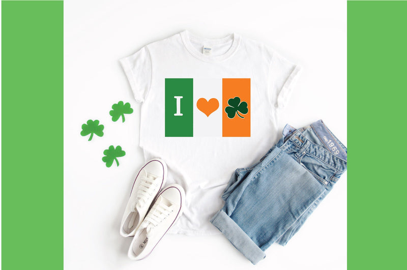 Irish Flag SVG Cut File - So Fontsy
