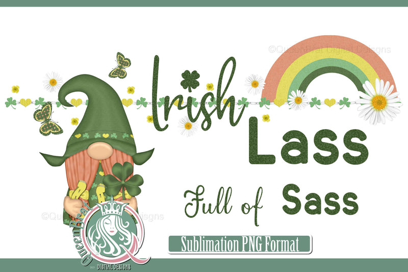 Irish Lass Sublimation - So Fontsy