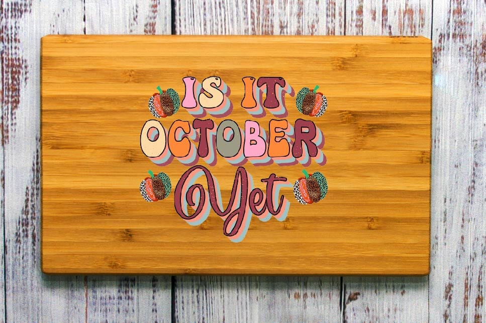 Is It October Yet - So Fontsy