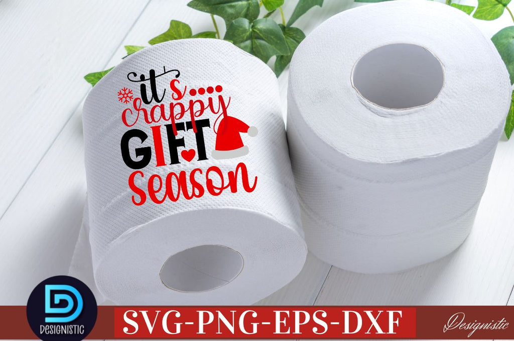 It's crappy gift season SVG - So Fontsy