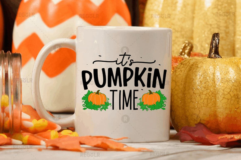 It's pumpkin time SVG - So Fontsy