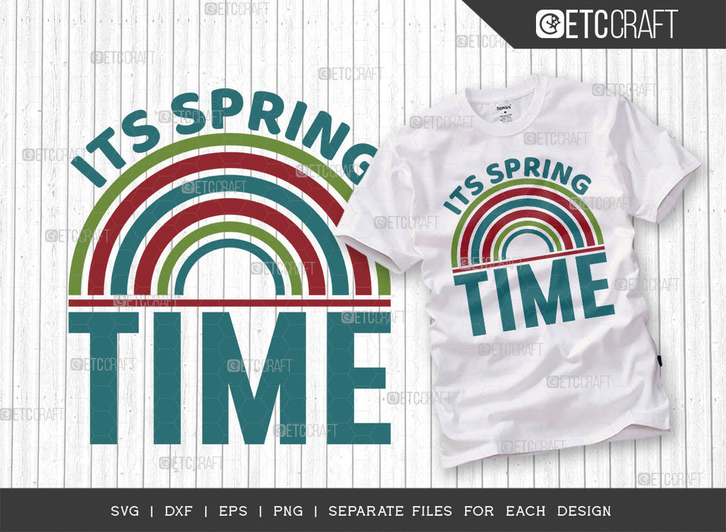 Its Spring Time SVG Cut File, Welcome Spring Svg, Spring Svg, Hello ...