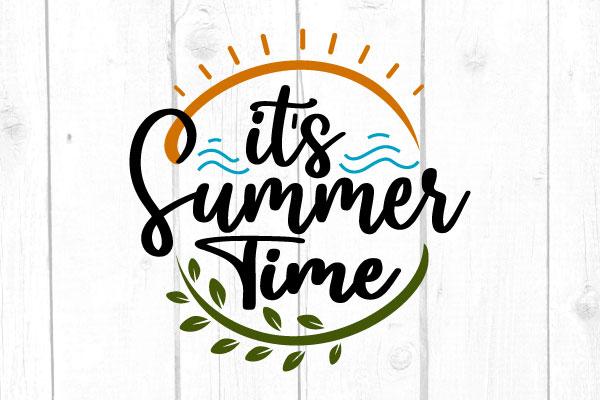 It´s Summer Time Svg - So Fontsy