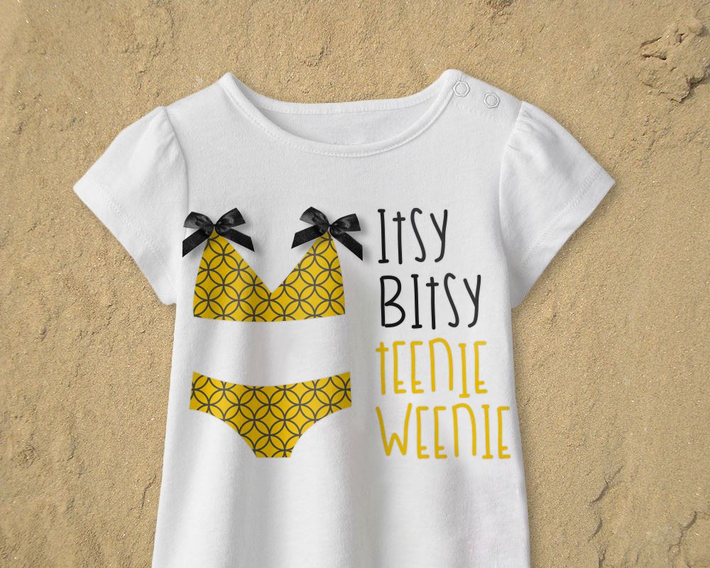 Itsy Bitsy Bikini - So Fontsy