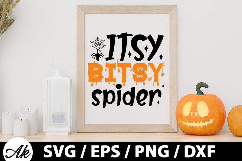 Itsy bitsy spider svg - So Fontsy