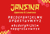 JANSINA Faux Japanese Font - So Fontsy