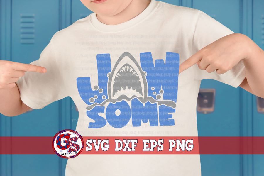 JawSome SVG DXF EPS PNG - So Fontsy