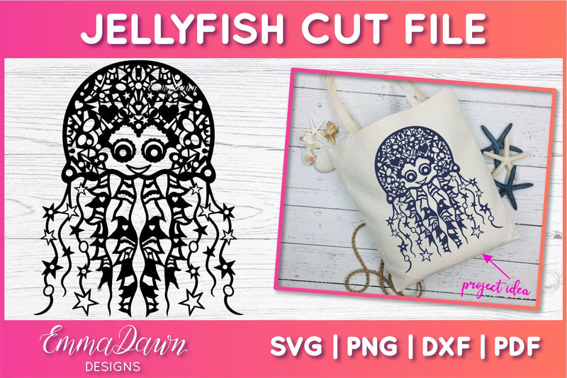 Jellyfish SVG - So Fontsy