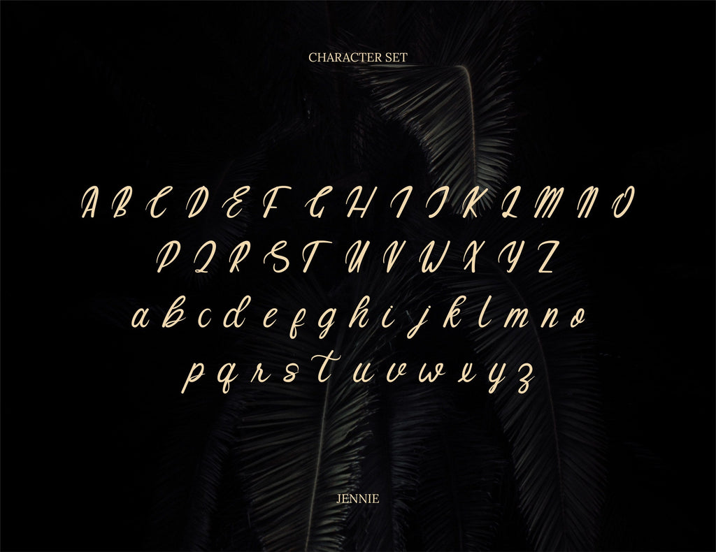 Jennie Modern Handwritten Font - So Fontsy