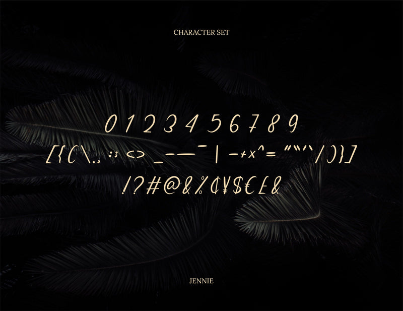 Jennie Modern Handwritten Font - So Fontsy
