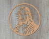 Jesus Christ Laser SVG Cut File, Jesus Glowforge File, Jesus Christ DXF ...