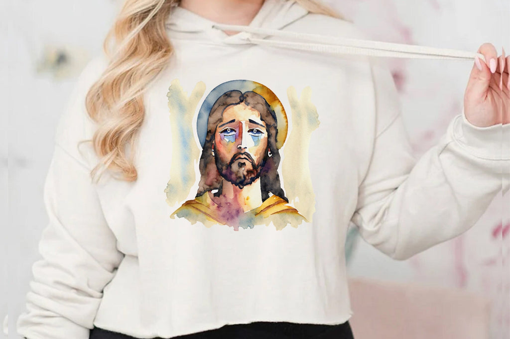Jesus Christ Vintage Watercolor Sublimation Vol-3 - So Fontsy