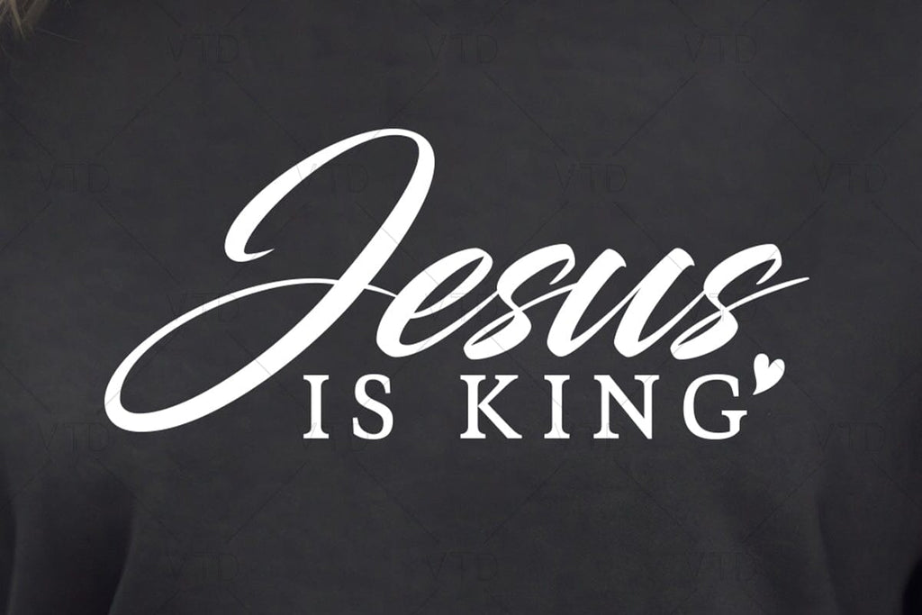 Jesus is King Svg Png Files, Grow in Grace Svg, Bible Verse Svg, Jesus ...