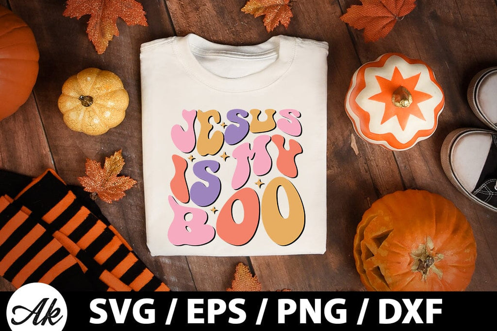 Jesus is my boo Retro SVG - So Fontsy
