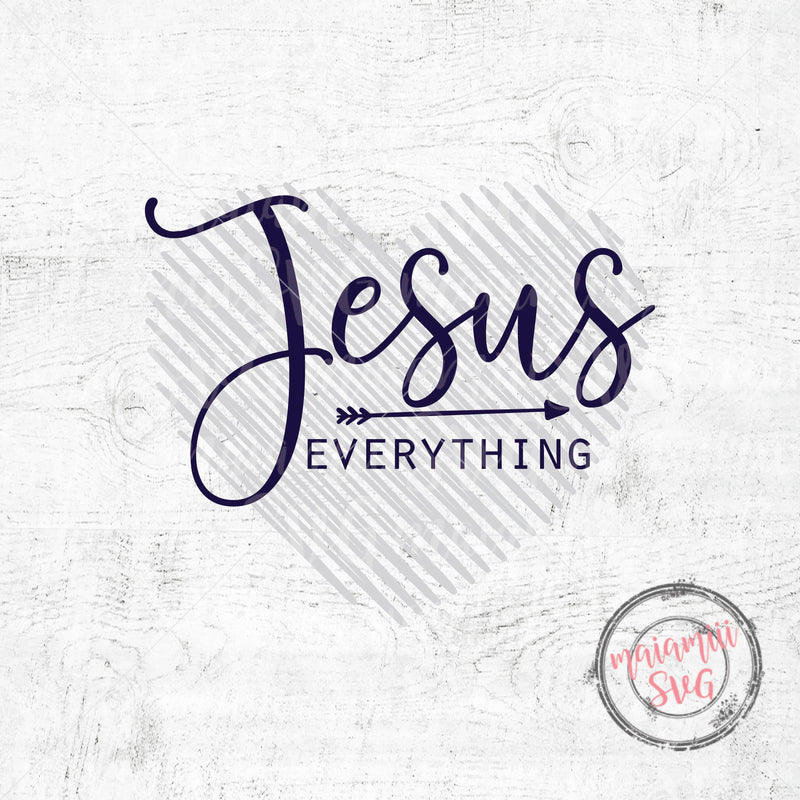 Jesus Over Everything svg, Christian svg, Bible Verse, Jesus svg, Faith ...