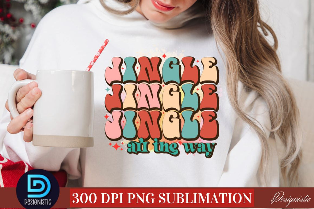 Jingle all the way PNG - So Fontsy