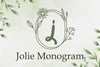 Jolie Monogram - So Fontsy