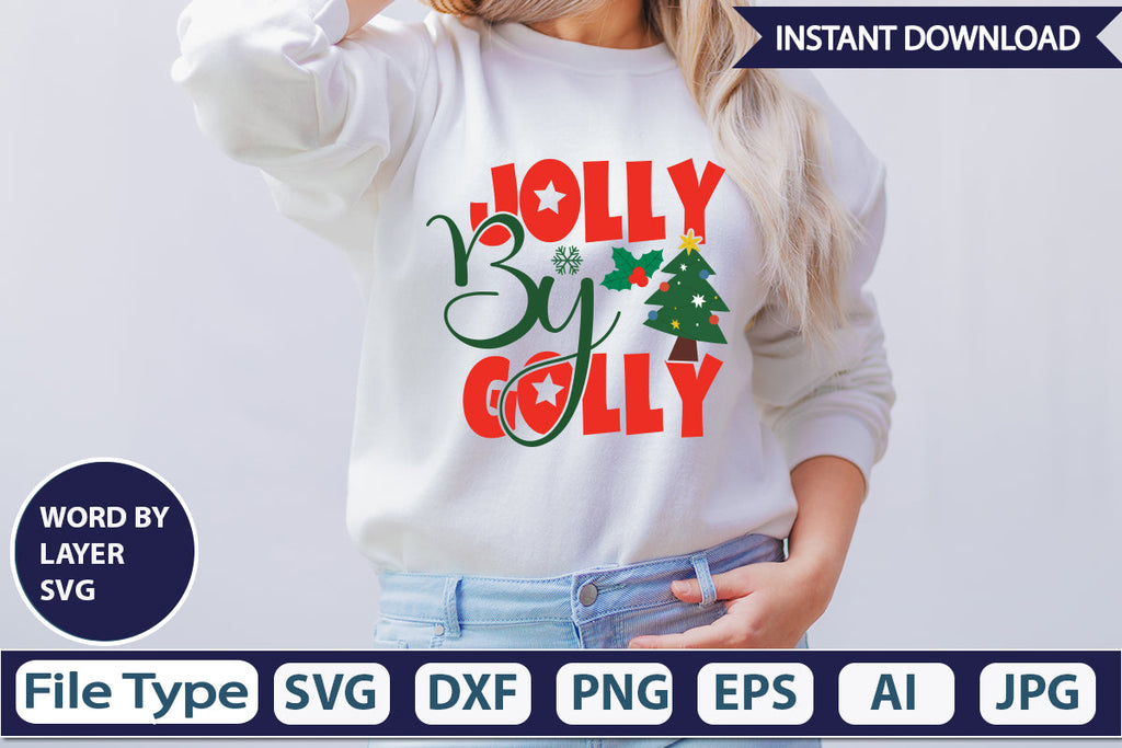 Jolly By Golly SVG Cut File SVGs,Quotes and Sayings,Food & Drink,On ...
