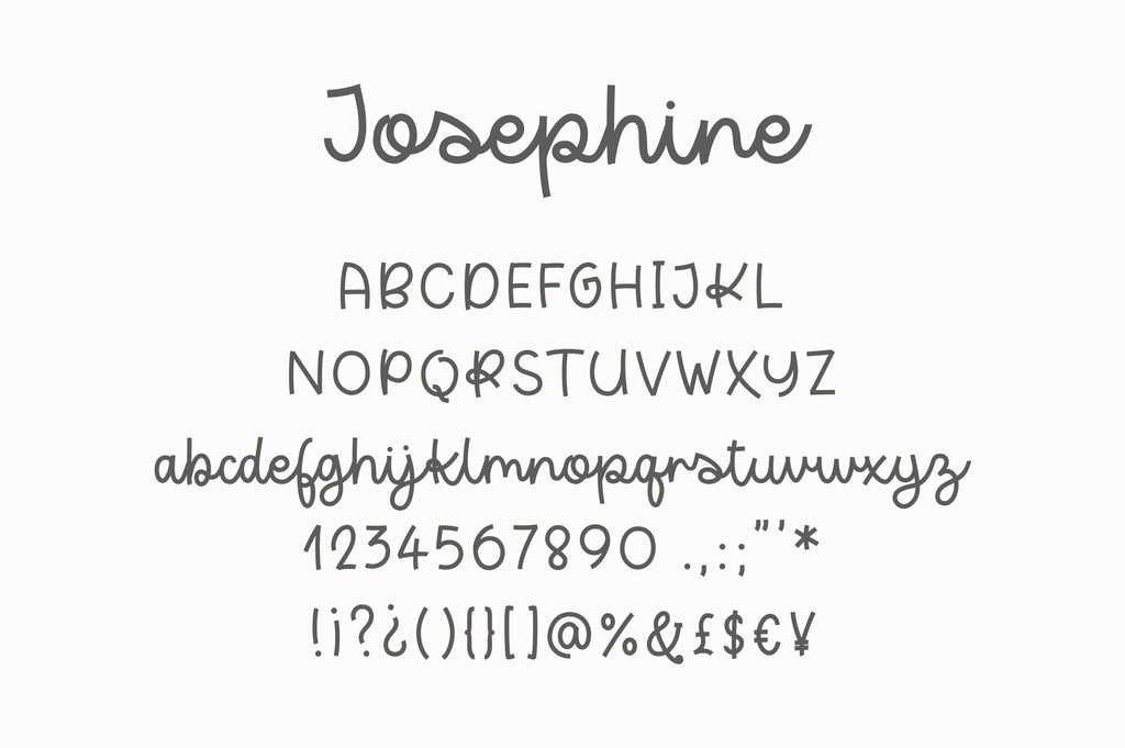 Josephine - So Fontsy