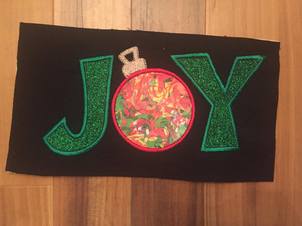 Joy Applique Embroidery - So Fontsy