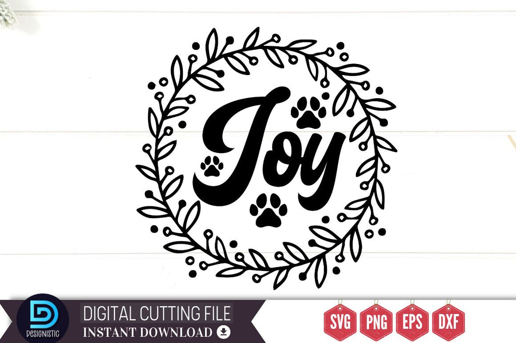 Joy SVG, Joy - So Fontsy